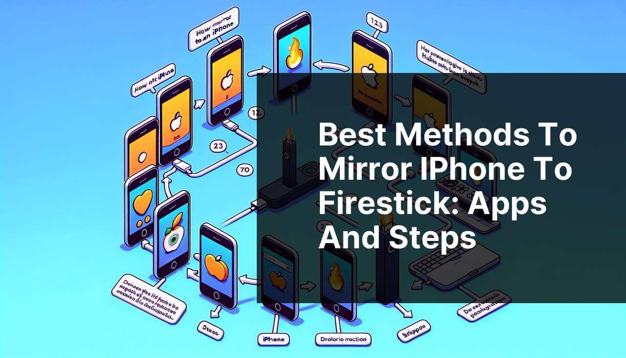 Best Methods to Mirror iPhone to Firestick: Apps and Steps