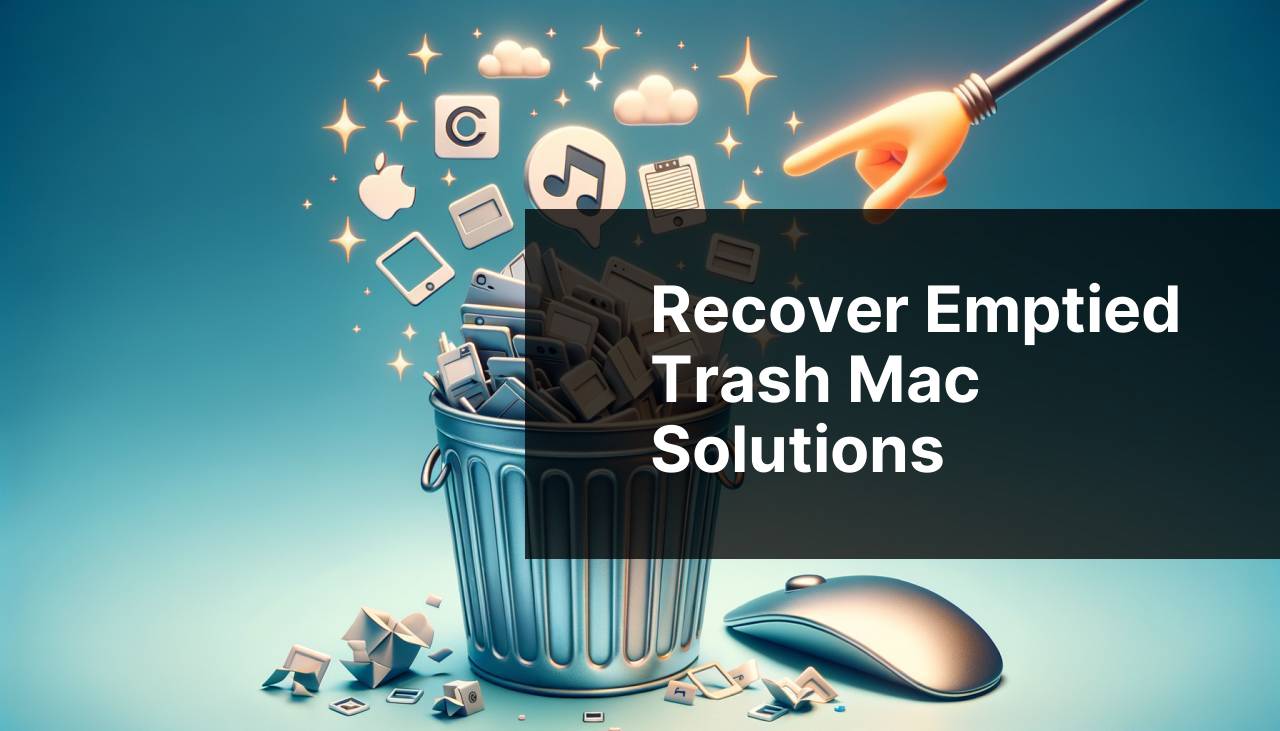 Recover Emptied Trash Mac Solutions